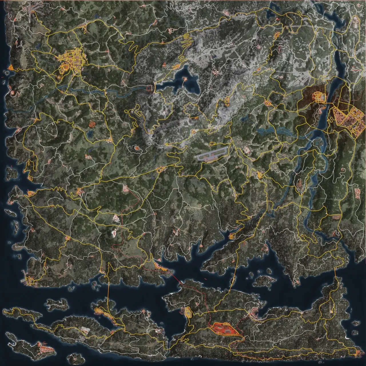 SCUM Game Interactive Map